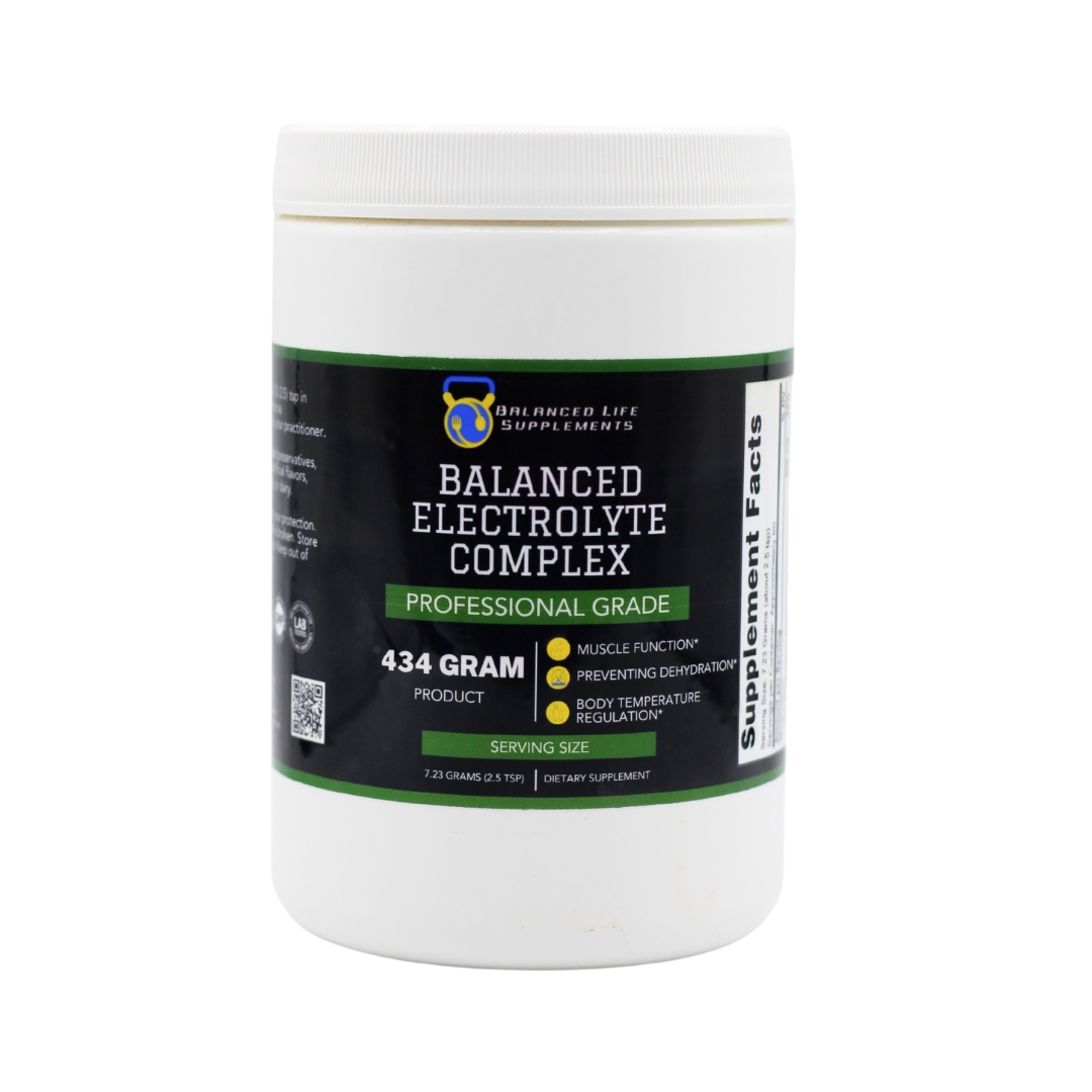 Balanced Electrolyte Complex | Hydration, Muscle Recovery & Cellular ...