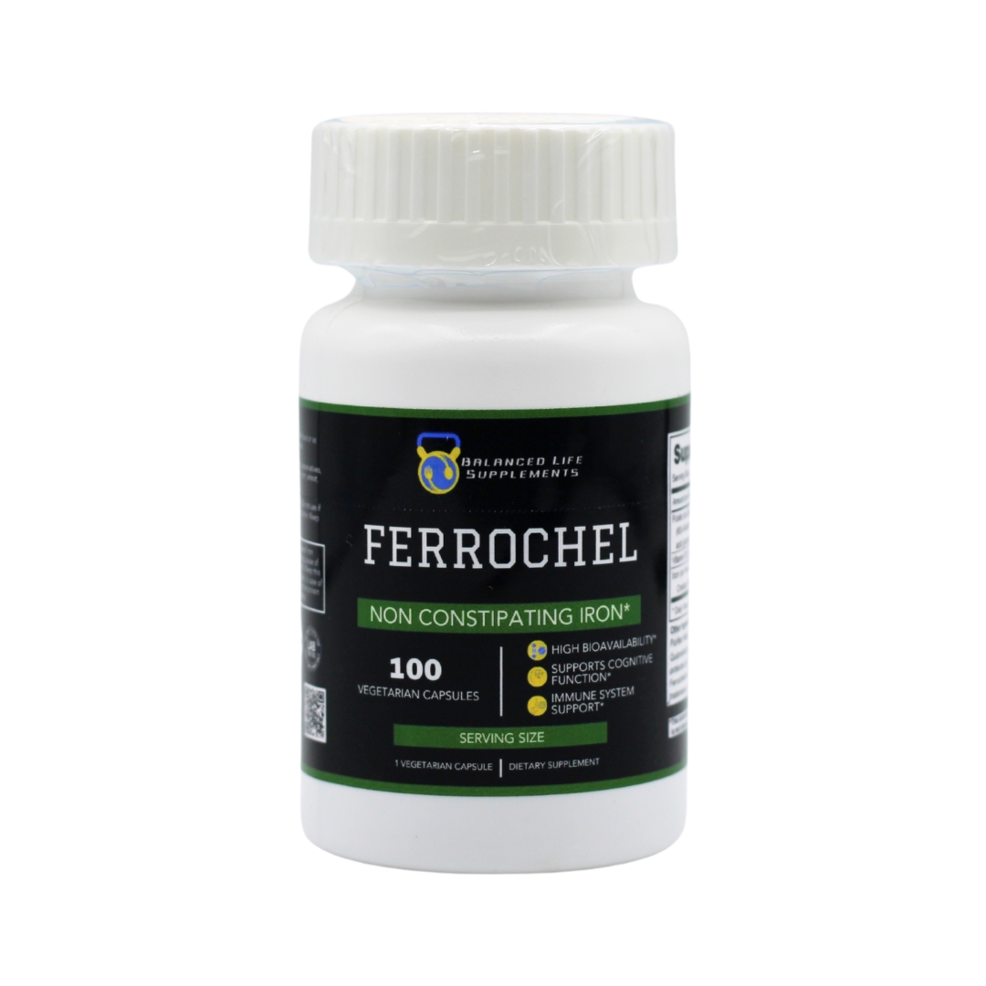 Iron | Ferrochel Plus | High-Absorption Iron Supplement – Gentle & Non ...